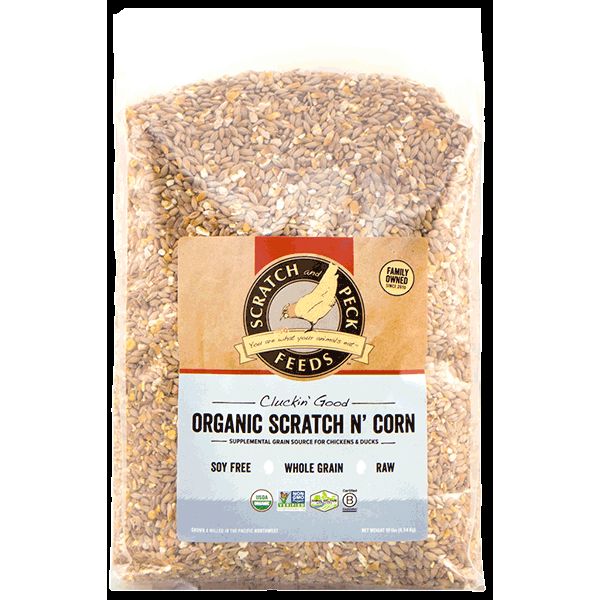 Scratch And Peck Cluckin Good Organic Scratch N Corn - www ...